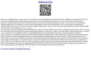 Halloween is Coming! | PPT