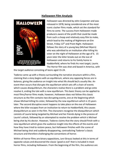 Wrong turn film analysis | PDF