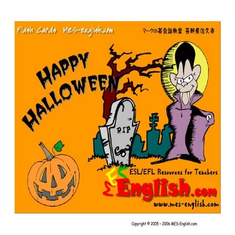 Halloween flashcards | PPT