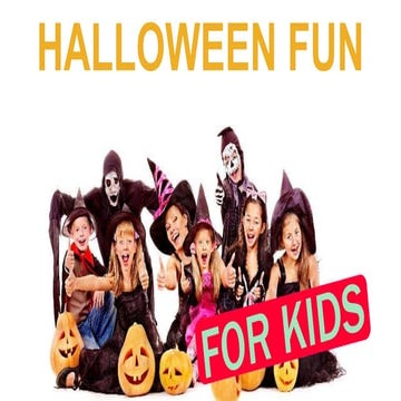 Halloween Fun for Kids | PPTX
