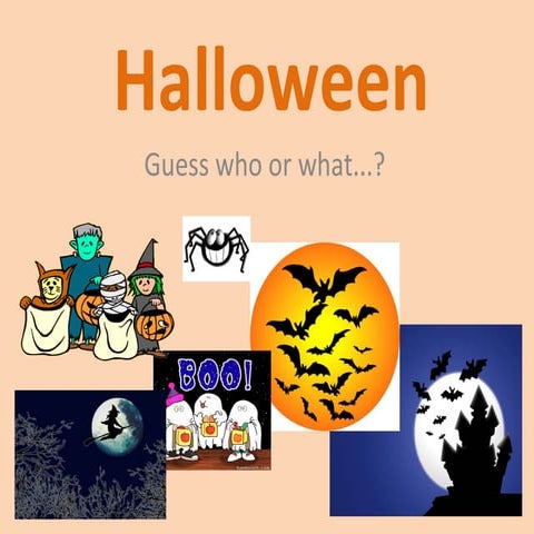 Halloween guess who_or_what | PPT