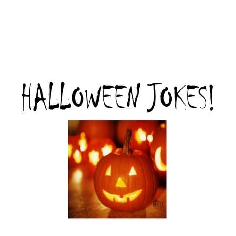Halloween jokes! | PPT