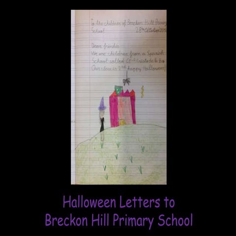 Halloween letters | PPT