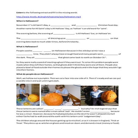 Halloween listening | PDF