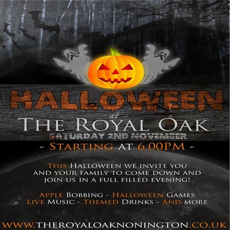 The Royal Oak Halloween Poster | PDF