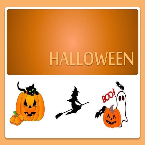 Halloween Power Point for ESL Students | PPSX