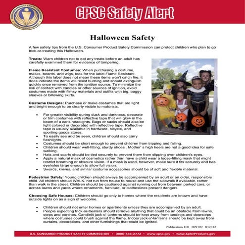 Halloween Safety Tips | PPT
