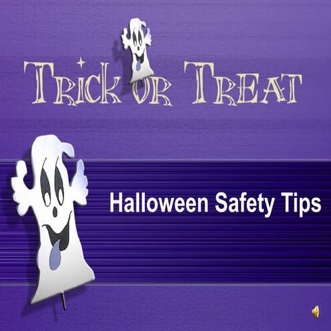 Halloween Safety Tips | PPT