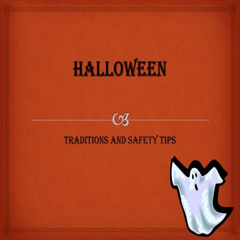 Halloween saftey | PPTX