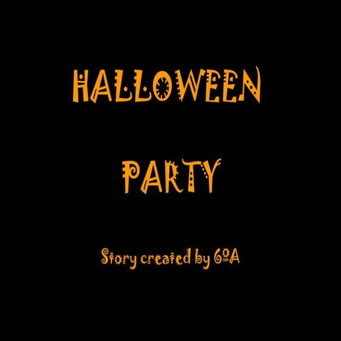 Halloween story 6ºB | PPT