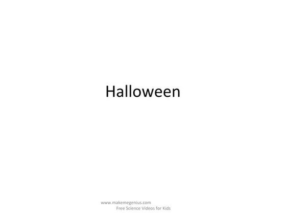 Fun facts about Halloween | PDF