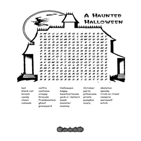 Halloween wordsearch blog | PDF