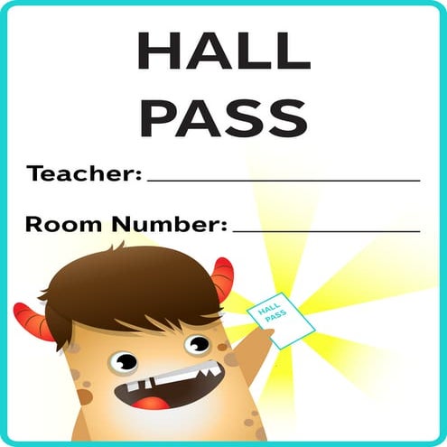 Hall pass | PDF