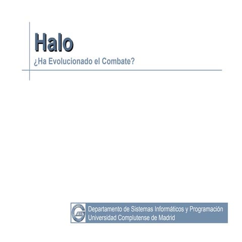 Halo | PPT
