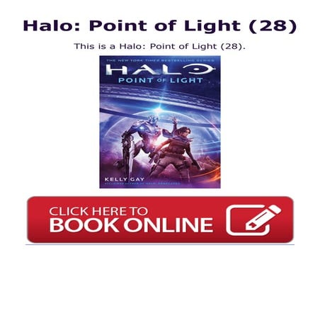 Číst [knihy] Halo: Point of Light (28) | PDF