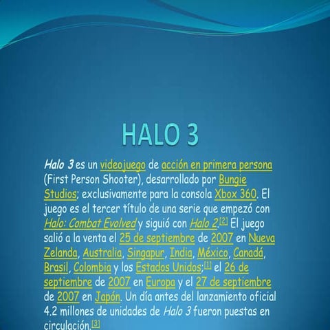 Halo 3 | PPTX