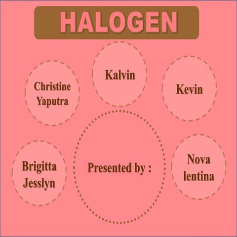 Halogen | PPTX