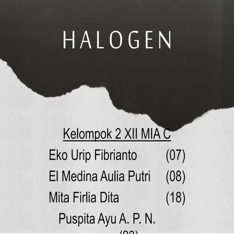 Unsur Halogen | PPT