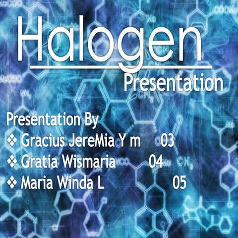 Halogen | PPT