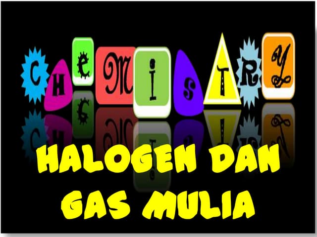 SlideShare Unsur Kimia Halogen | PPTX