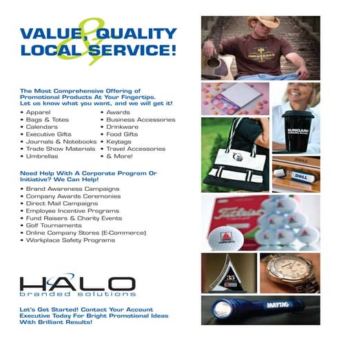 HALO Branded Solutions | PDF