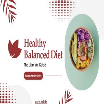 Balanced Diet | PPT