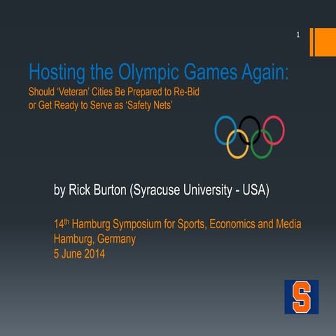 Olympic Bid Project 2 | PDF