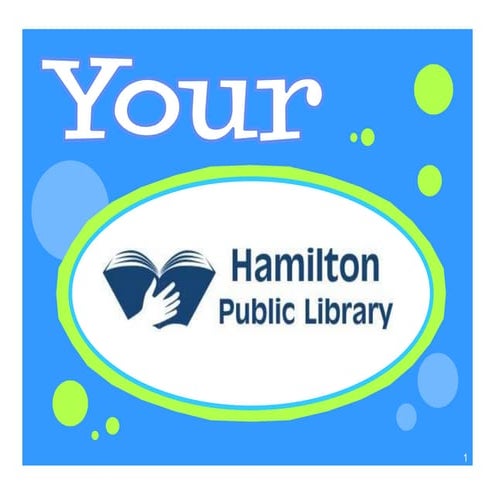 Hamilton Public Library - Grade 4 Library Introduction | PPT