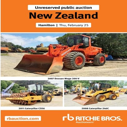 Ritchie Bros Auctioneers - Upcoming Australian Auctions Brochure | PDF