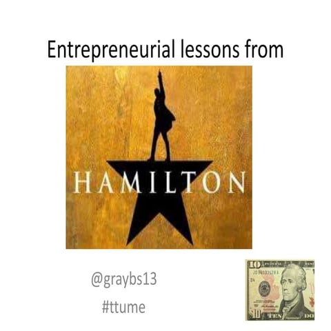 Hamilton lecture | PPTX