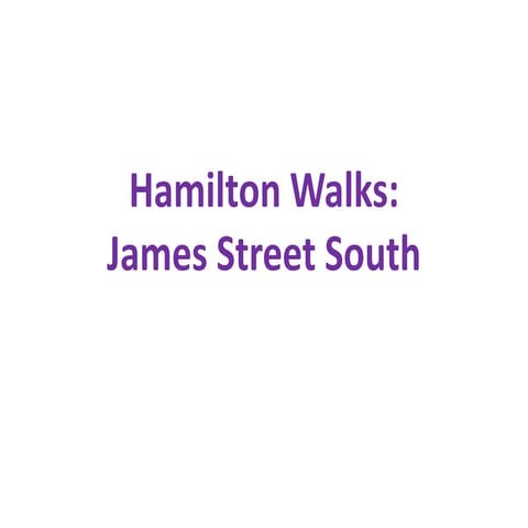 Hamilton walks from www.ontario-travel-secrets.com