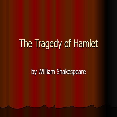 Hamlet in 6 Minutes | PPT