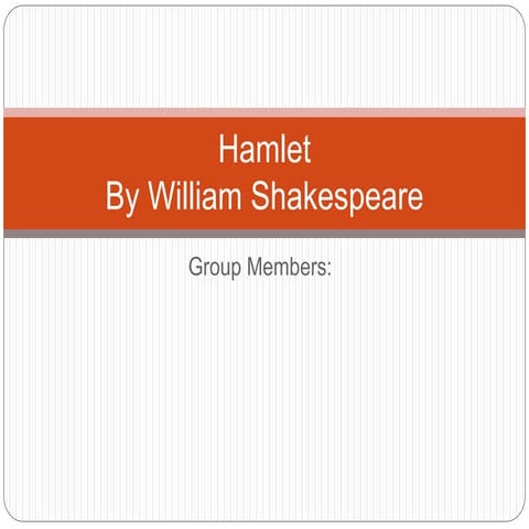 Hamlet | PPTX