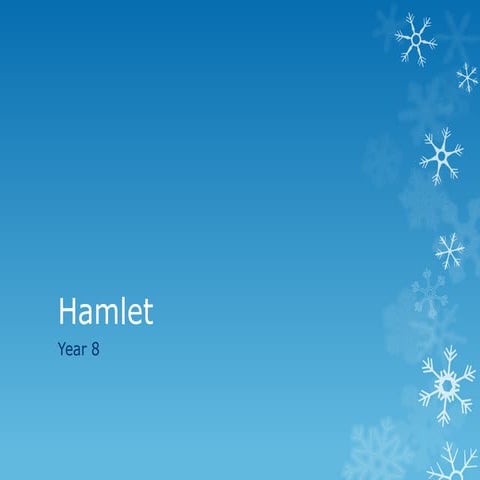 Hamlet assessment | PPTX