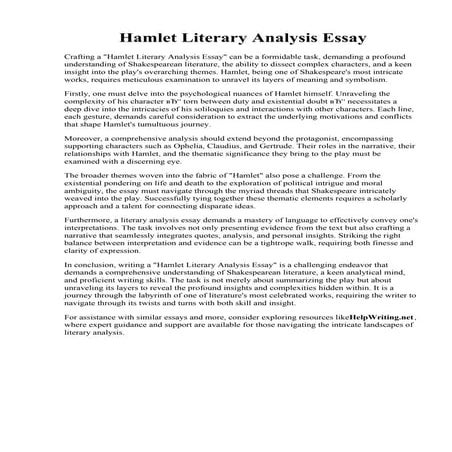 6 Paragraph Essay Format | PDF