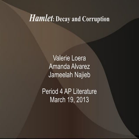 Hamlet power point | PPT