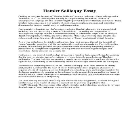 Hamlet Soliloquy Essay.pdf