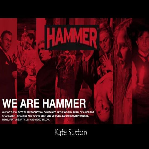 Hammer Films Logo Sad Decline Of Hammer Horror — Midnight Monster