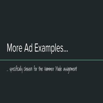 Some Creative Concept Examples | PPSX