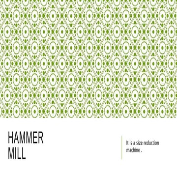 Hammer mill.pptx