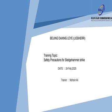 hammer use safety awareness training .ppt