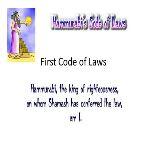 Hammurabi | PPT
