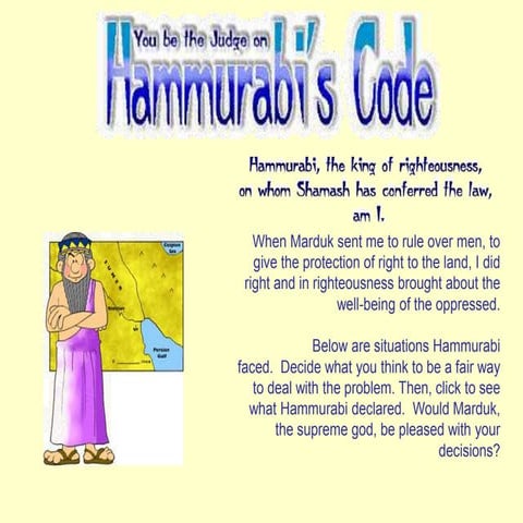 Hammurabi Situations.ppt