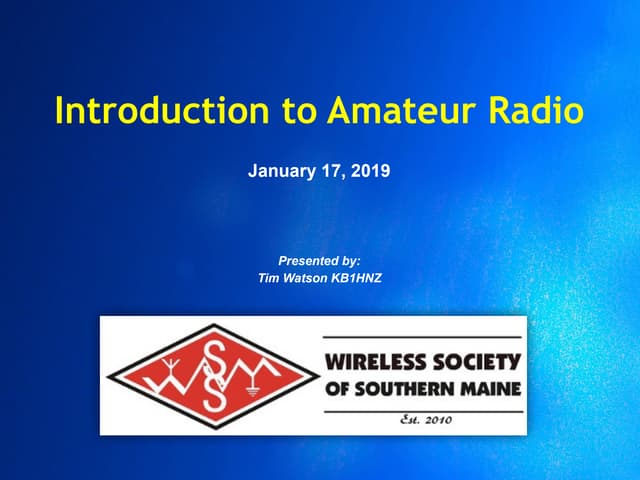 VHF Communication Basics Part 3 | PPTX