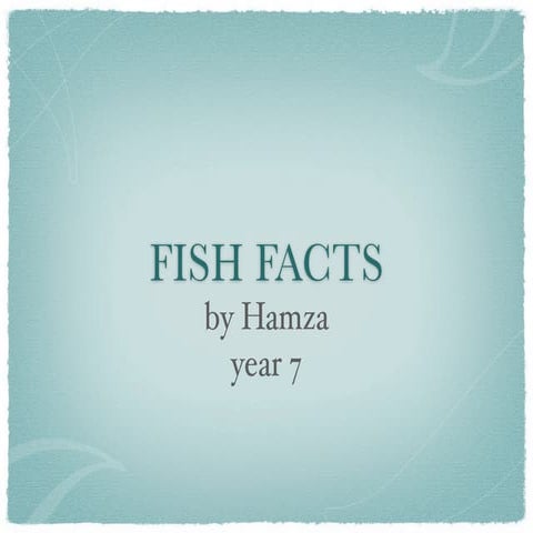Hamza fish | PPT