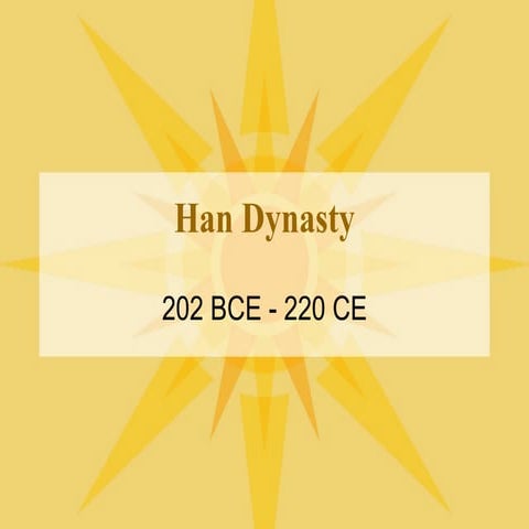 Han Dynasty | PPT