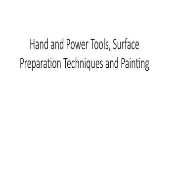 Unit 105 Prepare and clean furniture, fixtures & fittings | PPTX