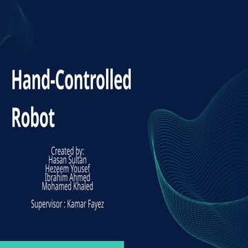 Hand-ControlledHand-ControlledHand-Controlled | PPTX