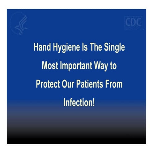 Hand Hygeine Symposia - The CRUDEM Foundation | PDF