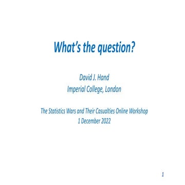 What's the question? | PPT